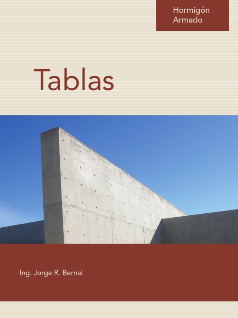 Bernal - Tablas | PDF