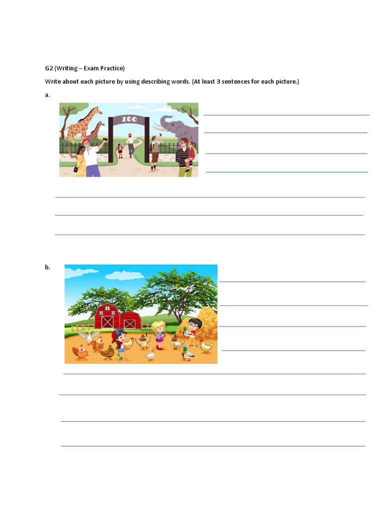 G2 Writing EXam Prctice | PDF