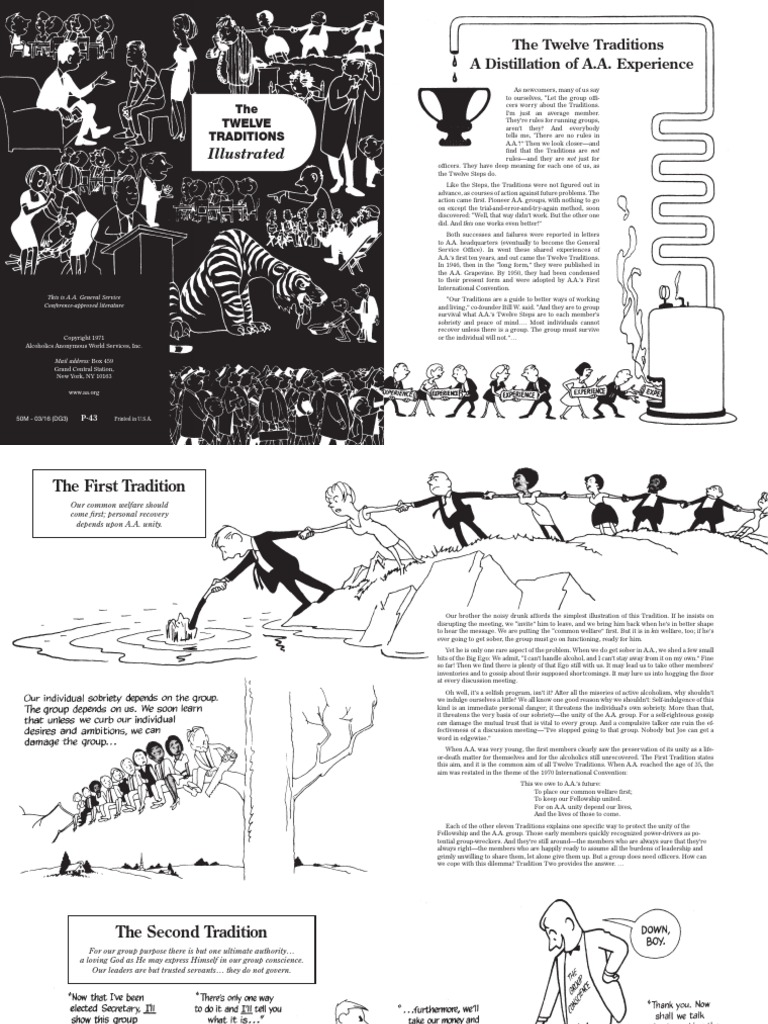 3290 Twelve Traditions Illustrated | PDF