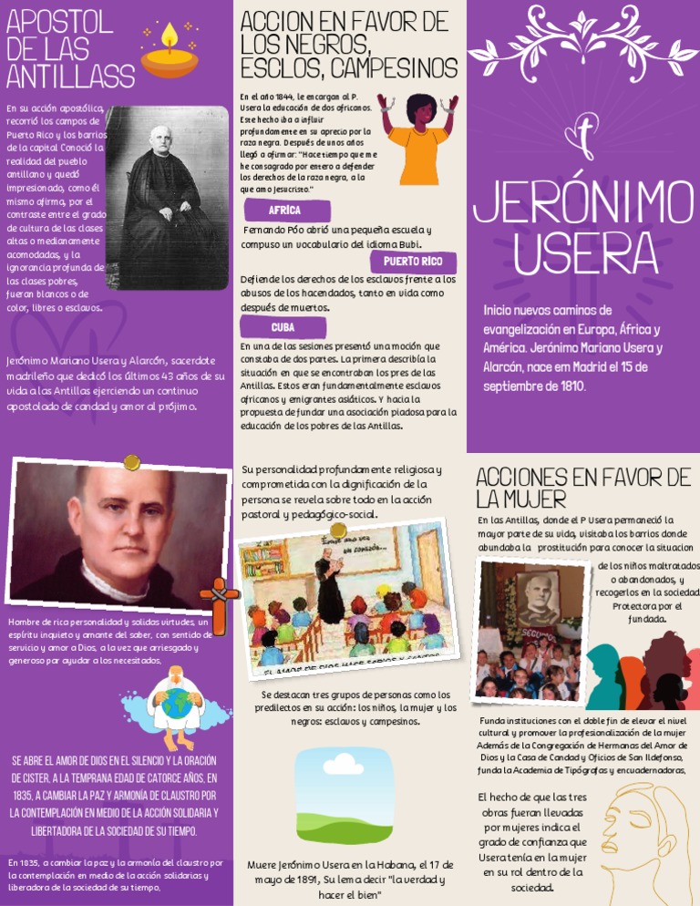 Jerónimo Usera: Defensor de Esclavos y Mujeres | PDF | Esclavitud