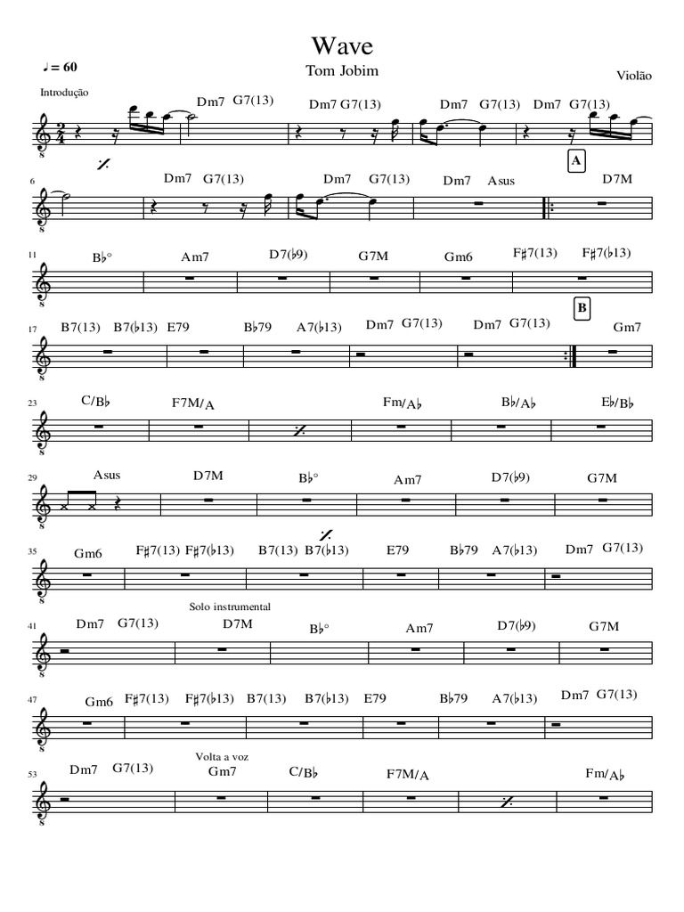 Wave (Violão) | PDF