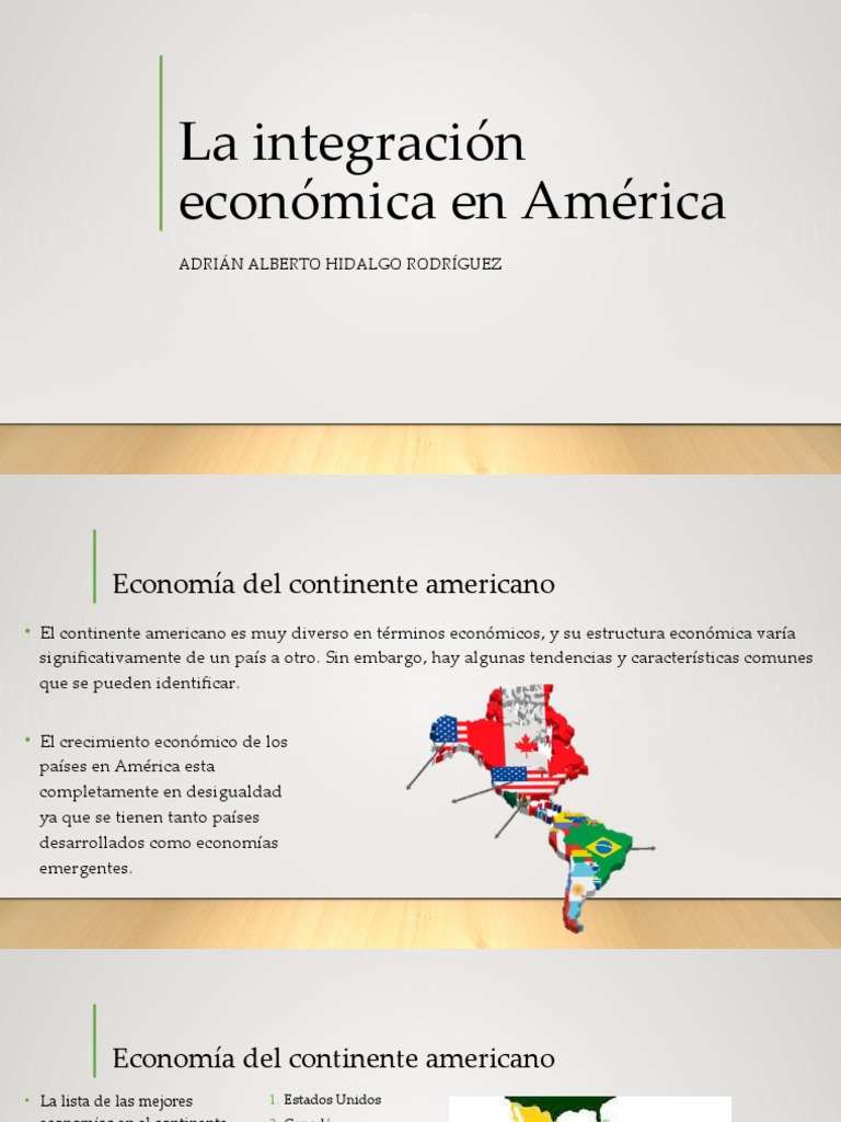La integración económica en América | PDF | Tratado de Libre Comercio ... La integración económica en América | PDF | Tratado de Libre Comercio ...