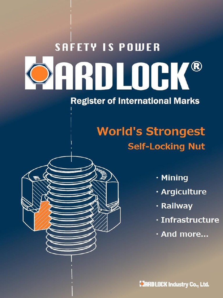 BDV Scheda Tecnica Hardlock PDF | PDF | Nut (Hardware) | Screw