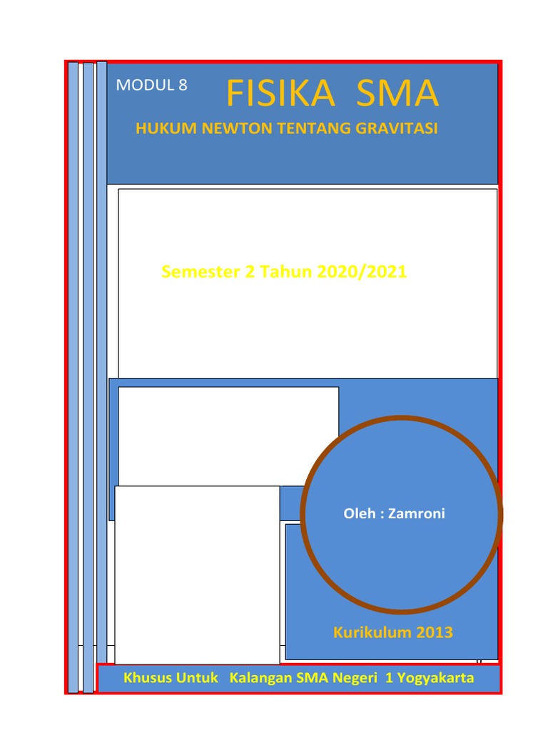 Modul 8.KD.3.8-Hk. Newton TTG Gravitasi-2020-2021.gc | PDF