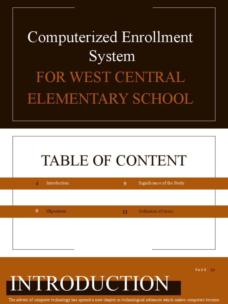 Enrollment System | PDF | Information | System