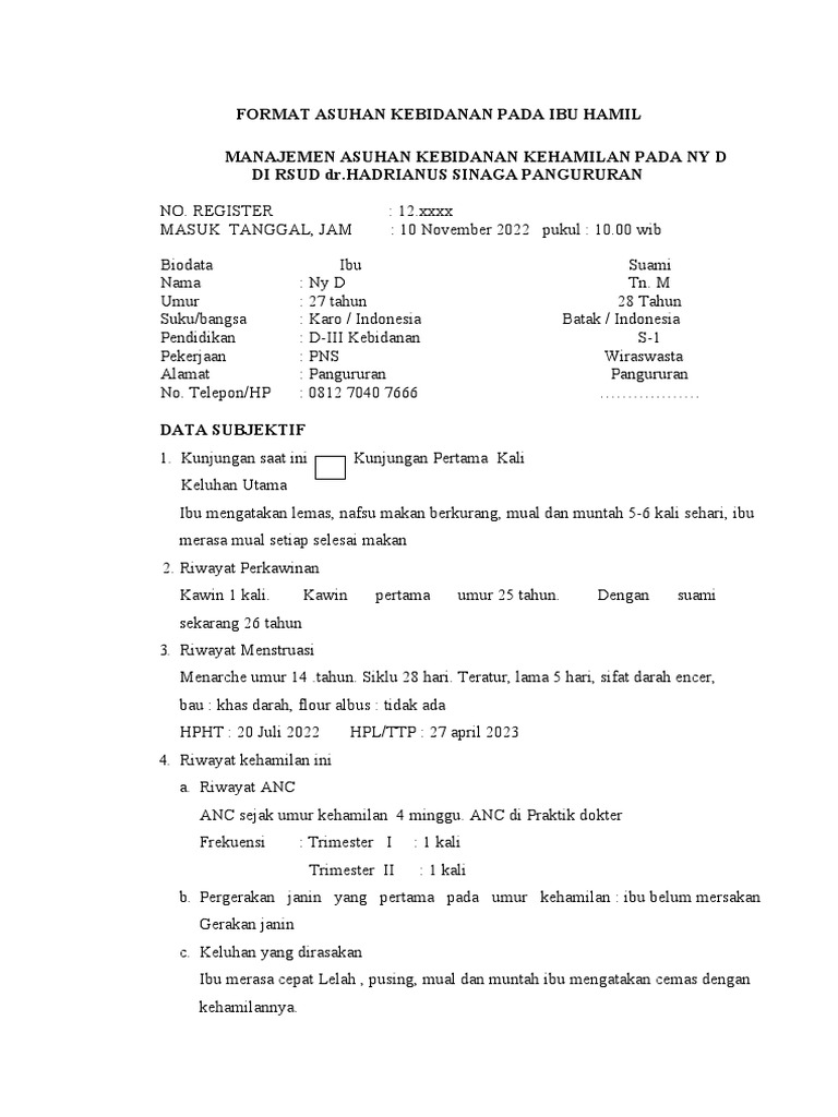 Askeb Hamil Dengan Hiperemesis Dan Hipoglikemia | PDF | Kesehatan Holistik