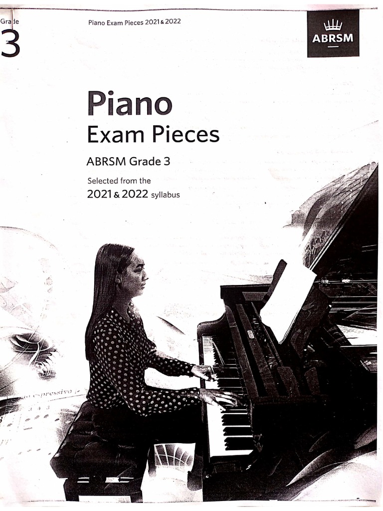 Grade 3 - Piano Exams ABRSM 2022 PDF | PDF