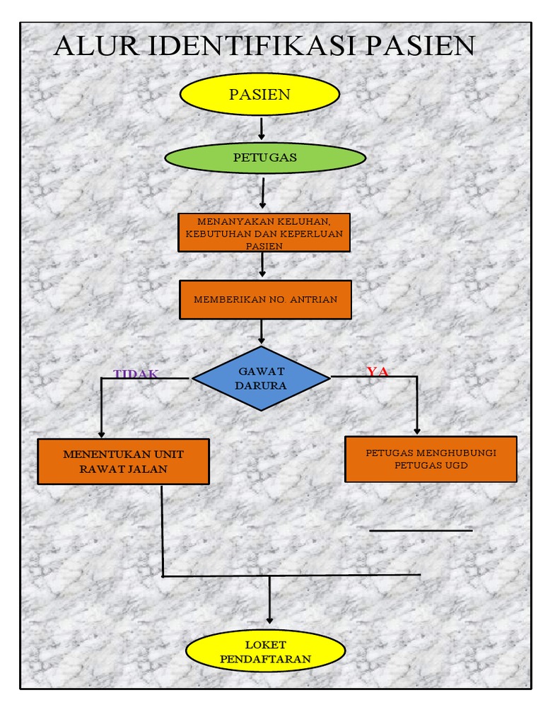 Alur Identifikasi Pasien | PDF