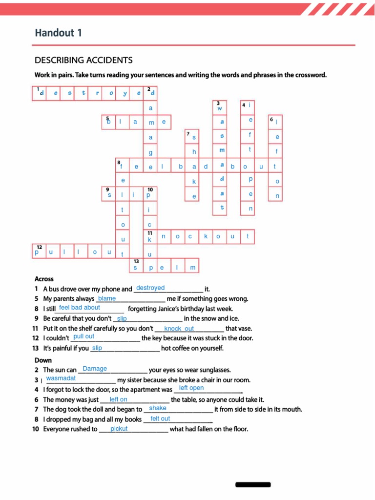 BUS 2.0 Level 3 Lesson Plan 12 Handout 1 | PDF