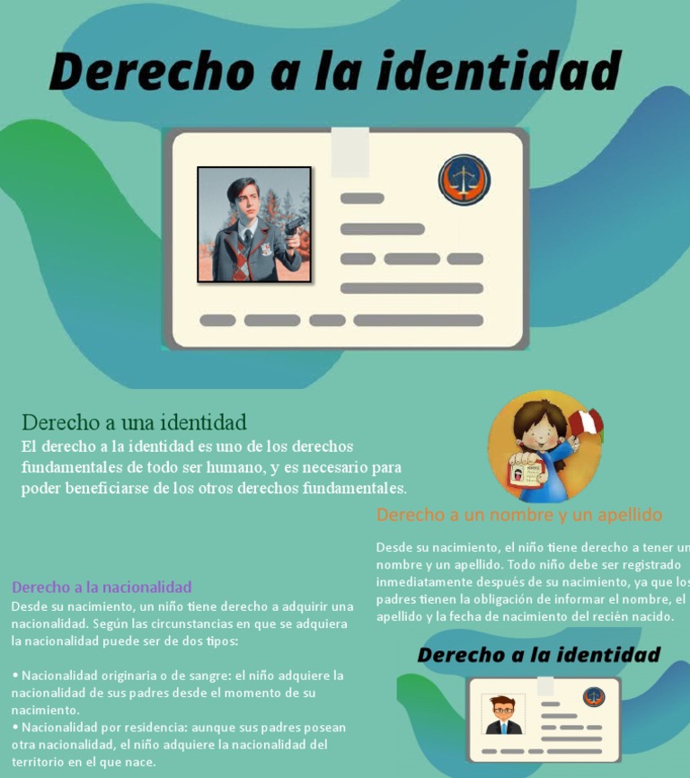 derecho a la identidad | PDF