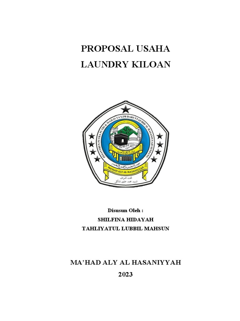 Proposal Usaha Laundry Kiloan | PDF