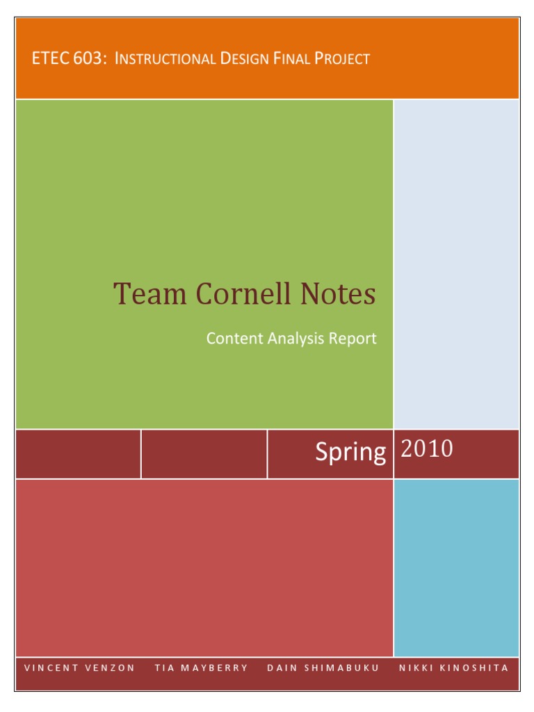 Cornell-Notetaking-Guide 6 | PDF | Learning | Motivational