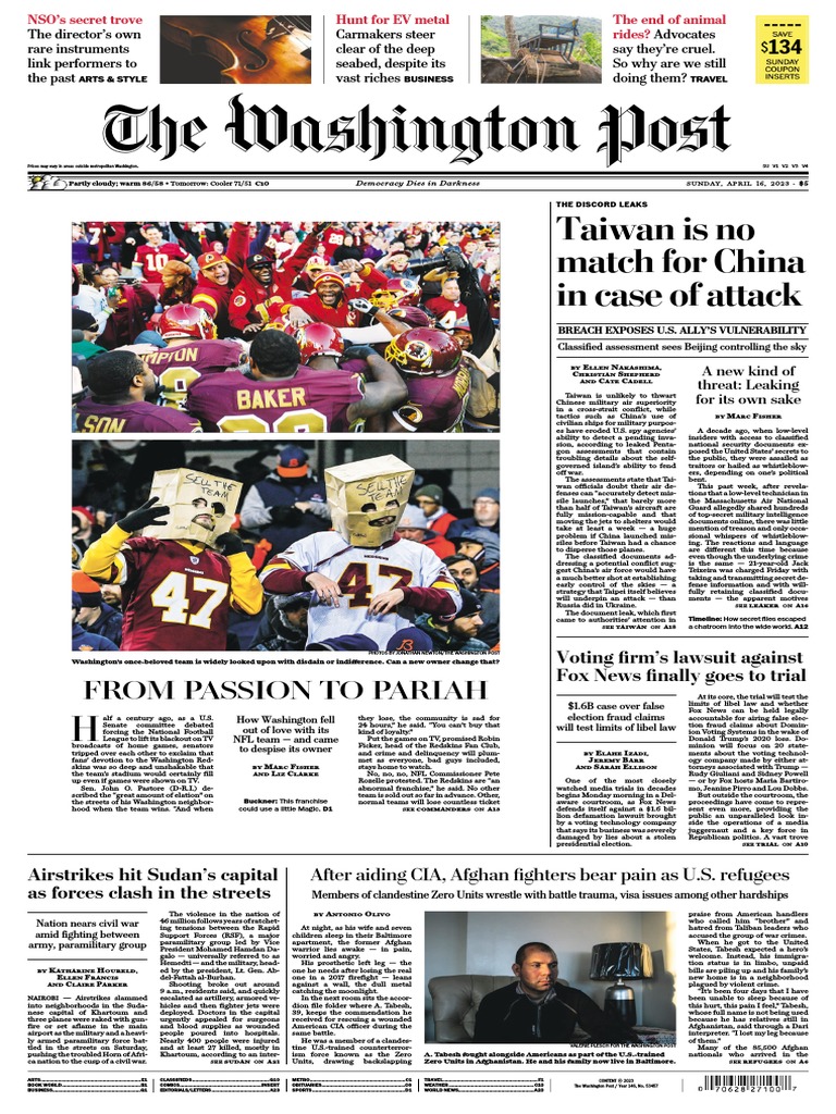 ?? 16AB The Washington Post PDF | PDF | Unionism In Ireland | Northern ...