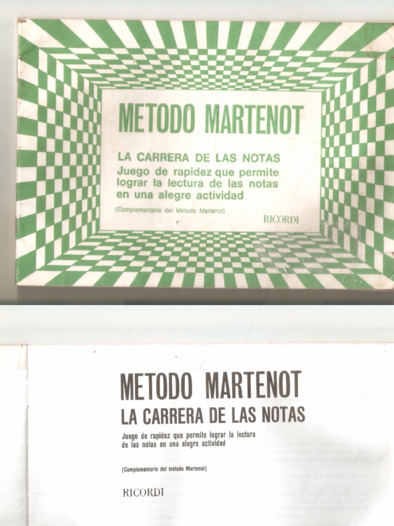 mETODO MARTENOT La Carrera de Las Notas | PDF