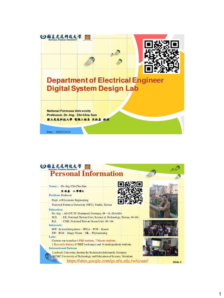 DSDL NFU Lab 20221214 HCMUTE | PDF | Computer Engineering | Computing