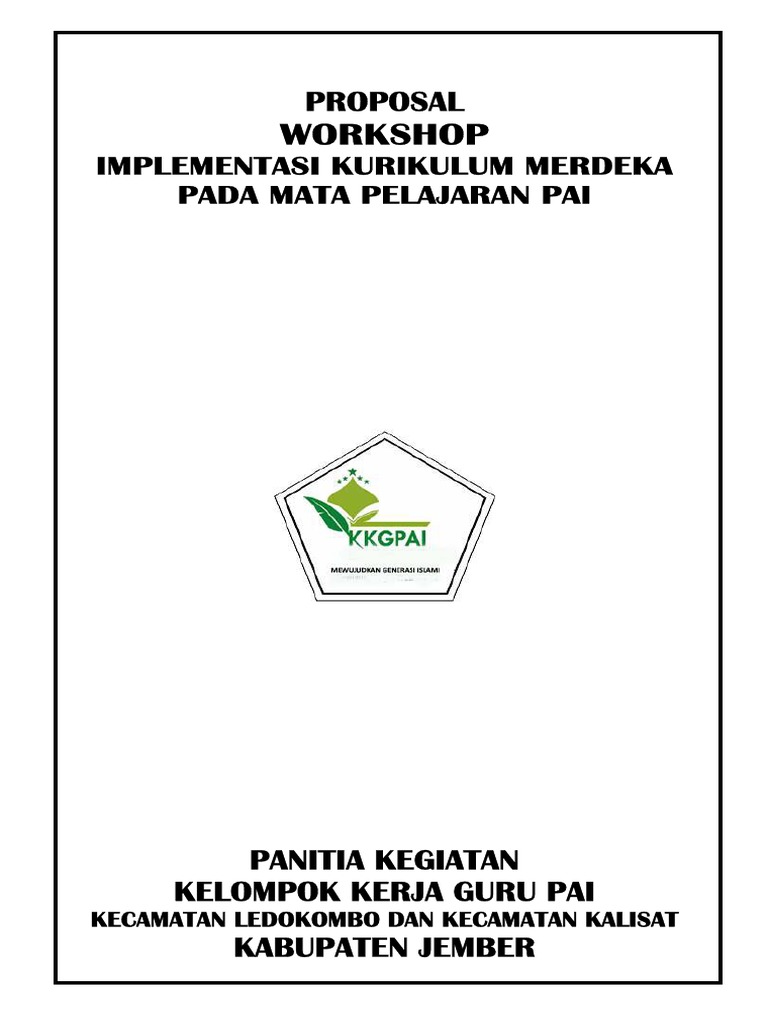 Draf Proposal KKG Pai PDF | PDF | Bisnis | Seni