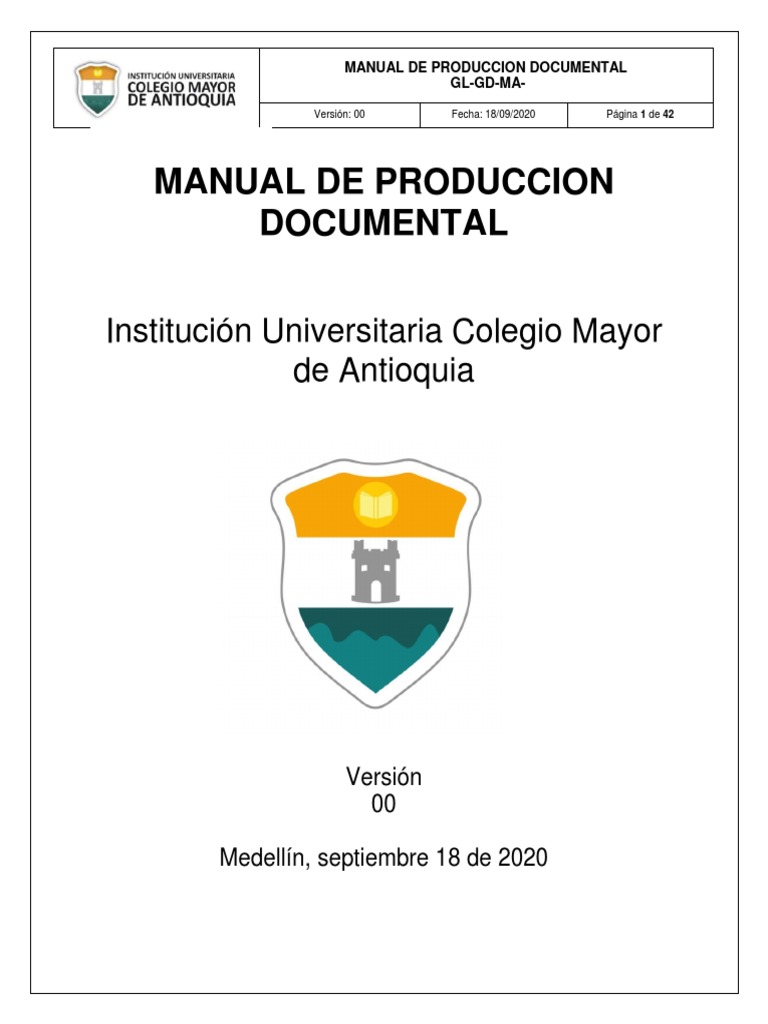 Manual Produccion Documental 2020 | PDF | Gestión de registros