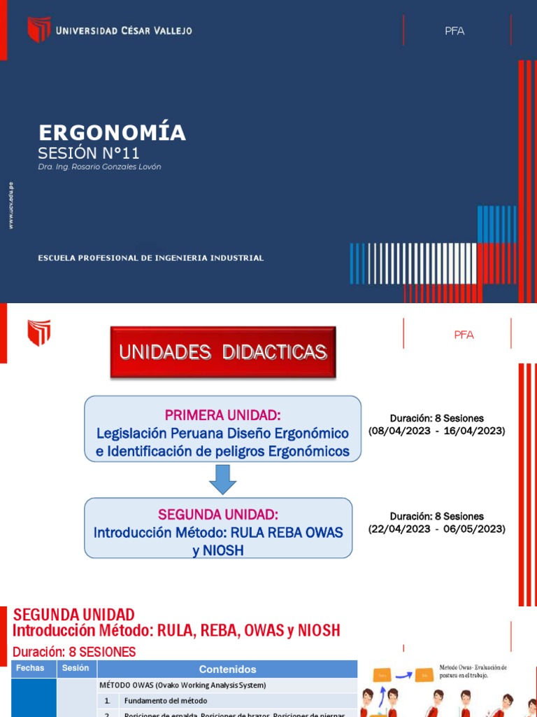 SESION 11-Método OCRA | PDF | Fuerza | Frecuencia