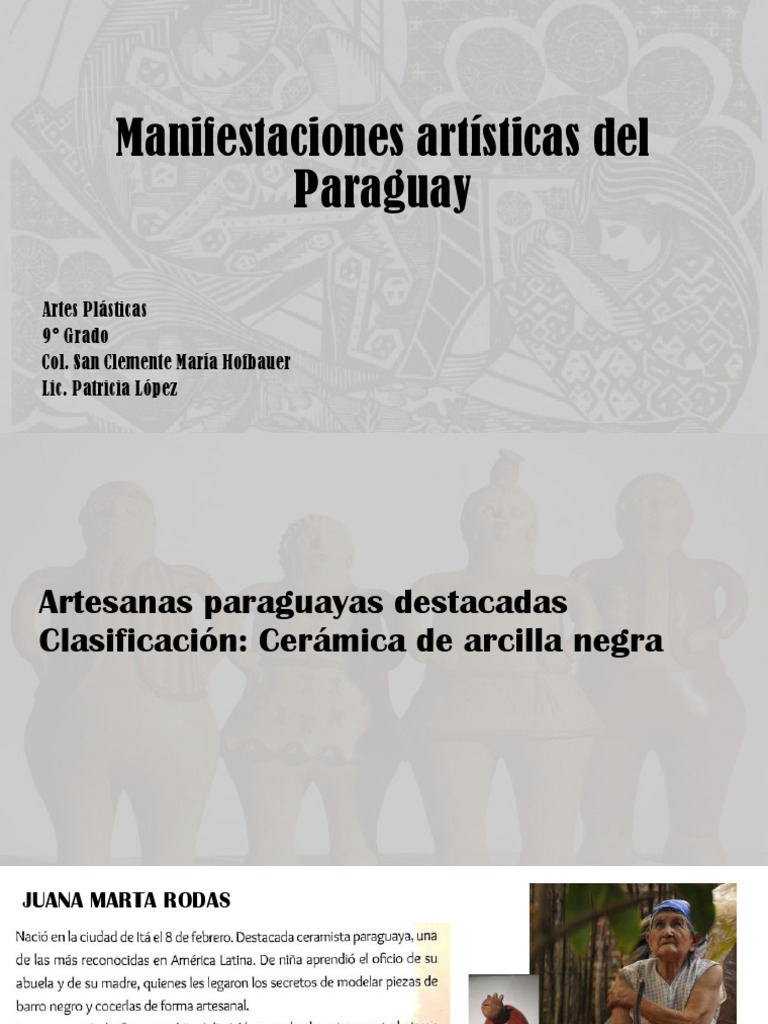 Artistas Paraguayos Historia | PDF | Museo | Paraguay