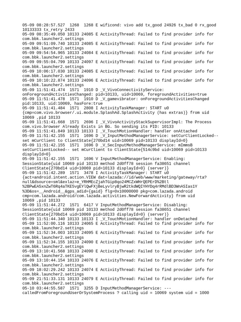 Log | PDF | Computer Science | Computer Programming