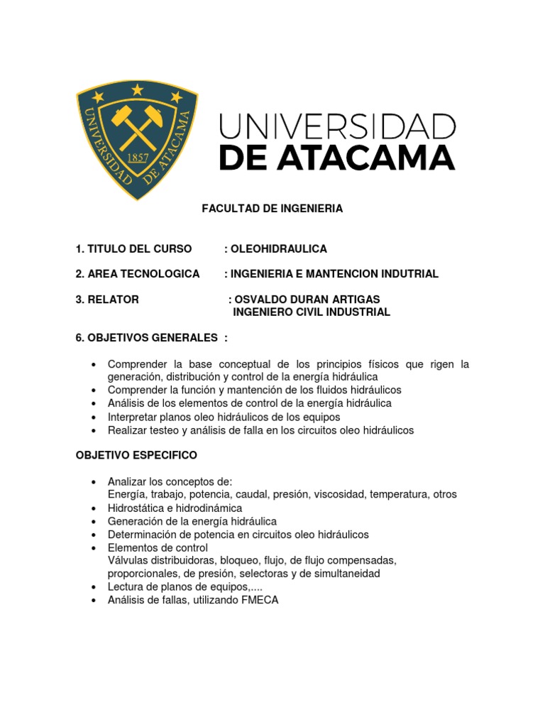 temario curso | PDF