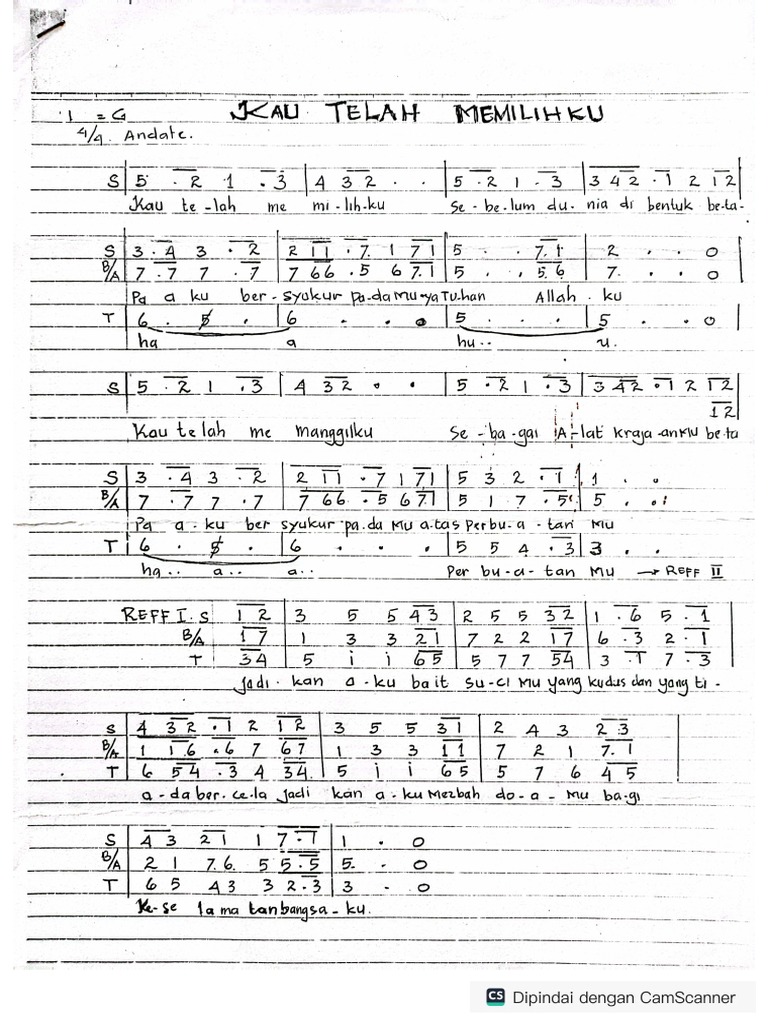 Kau Telah Memilihku 3 Suara | PDF