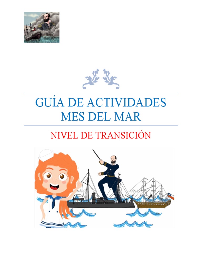 Guía de Actividades Mes Del Mar Nivel de Transición | PDF | Aprendizaje ...