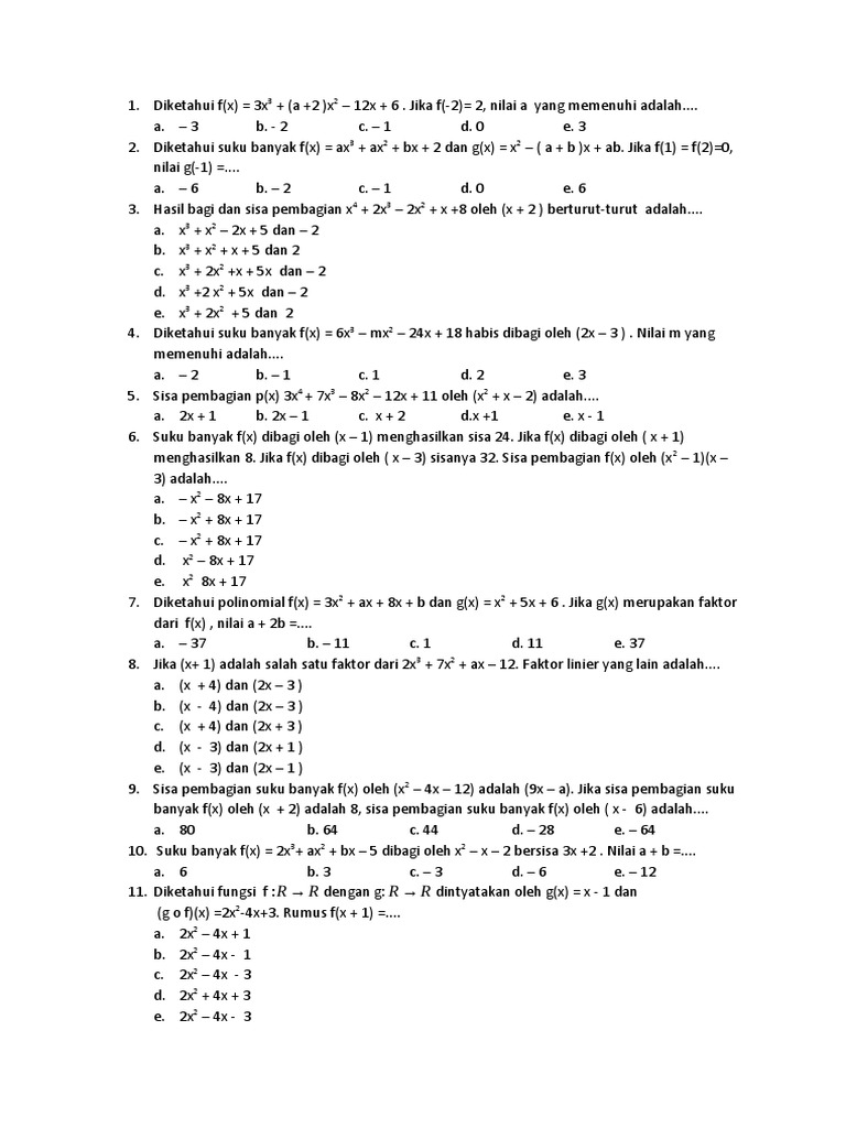 Soal Mid SMTR GNP MTK XI IPA | PDF | Metode & Bahan Ajar