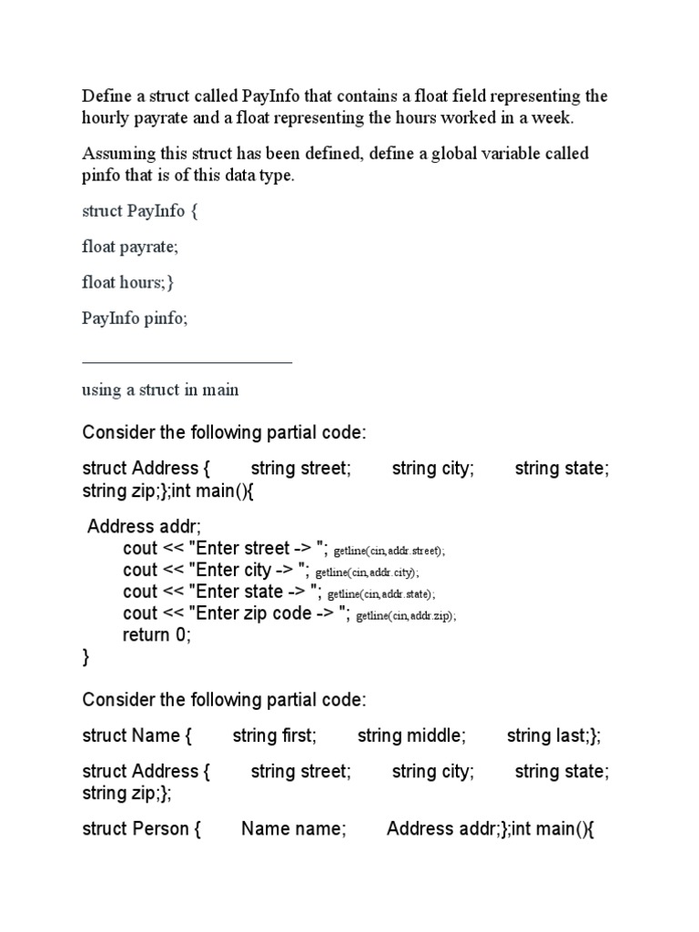 Test 3 CSC201 | Download Free PDF | Parameter (Computer Programming ...
