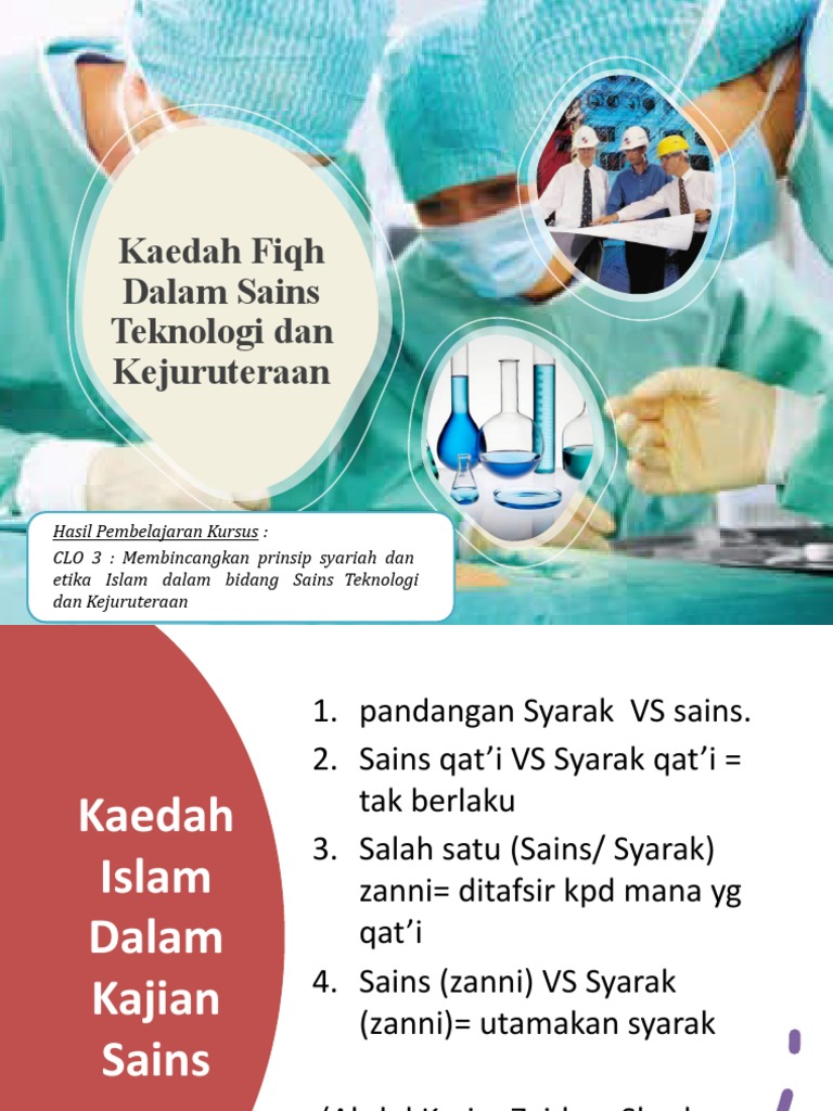 Kaedah Fiqh DLM Science Engineering | PDF