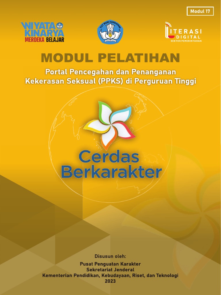 Modul Pelatihan: Portal Pencegahan Dan Penanganan Kekerasan Seksual (PPKS) Di Perguruan Tinggi | PDF