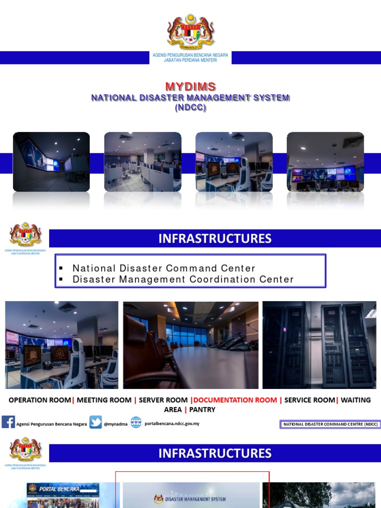 3.1-3 Malaysia NDCC-MyDIMS | PDF | Emergency Management | Situation ...