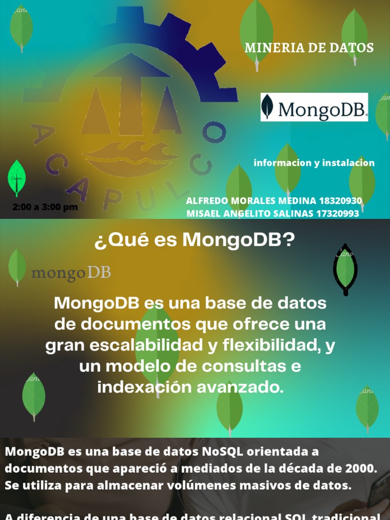 Mineria de Datos Mongo | PDF | Informática