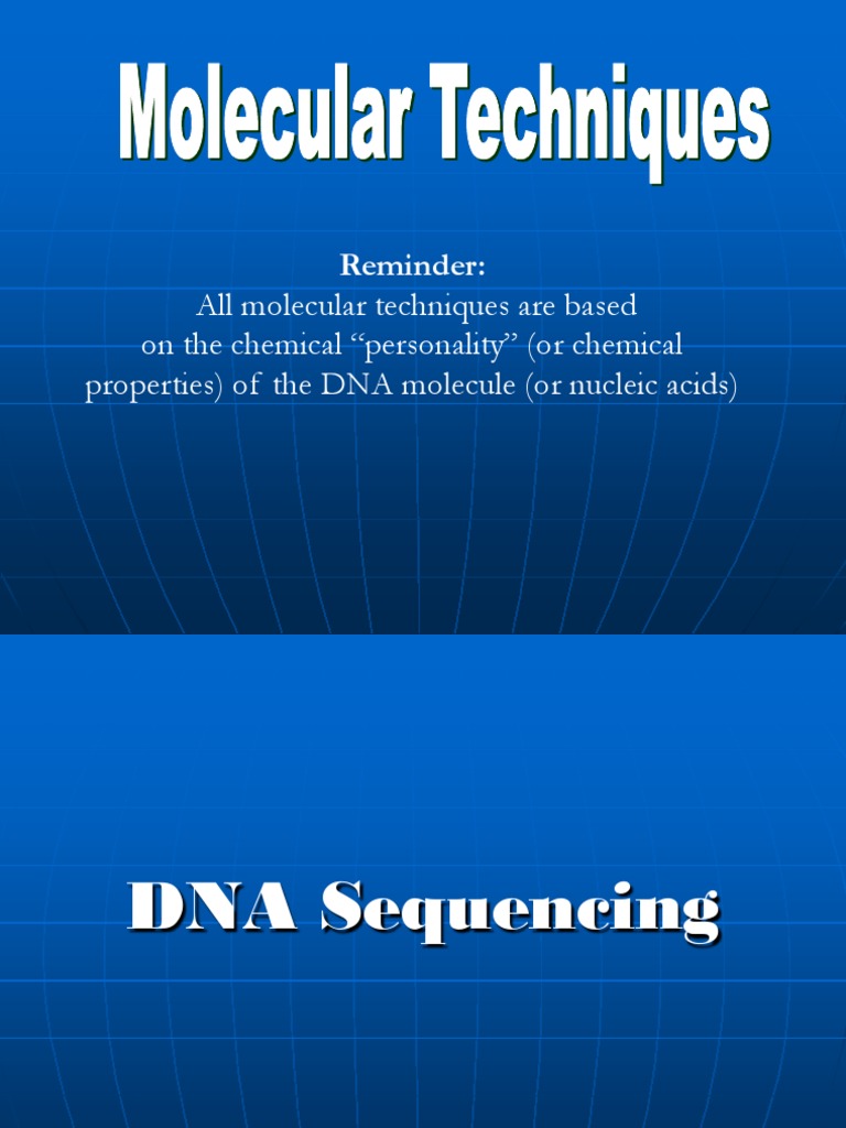 3 DNA Sequencing 2023 | PDF | Dna Sequencing | Dna