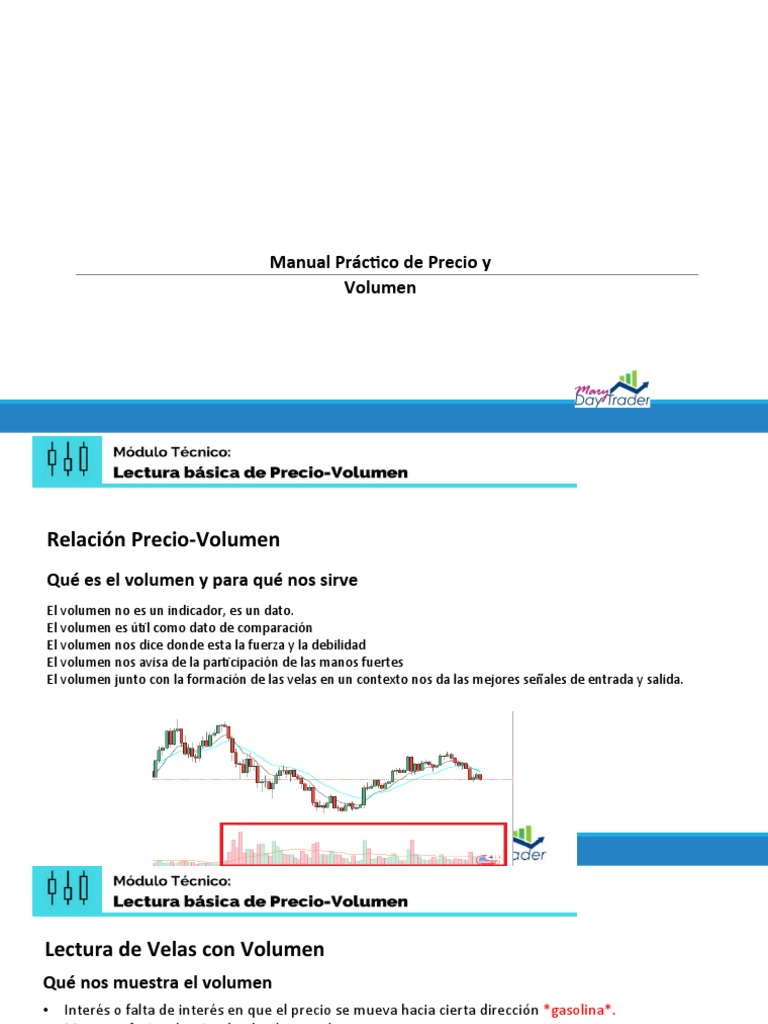 Guia Practica Precio y Volumen Trading | PDF | Economias