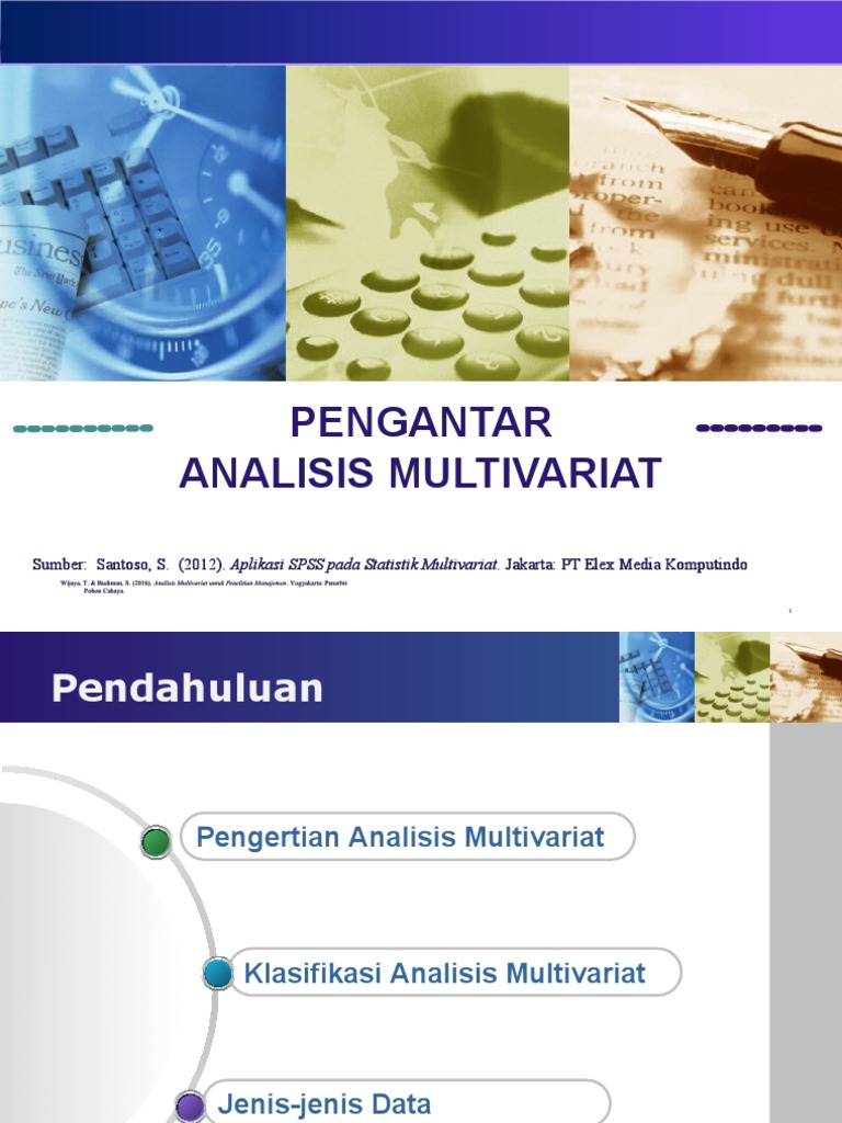 Pengantar Analisis Multivariat | PDF | Komputer