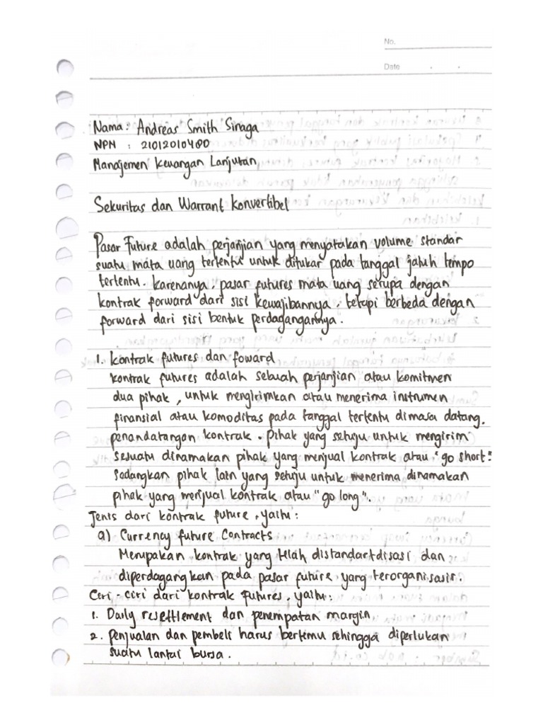 Andreas Smith Sinaga - Tgs01 | PDF