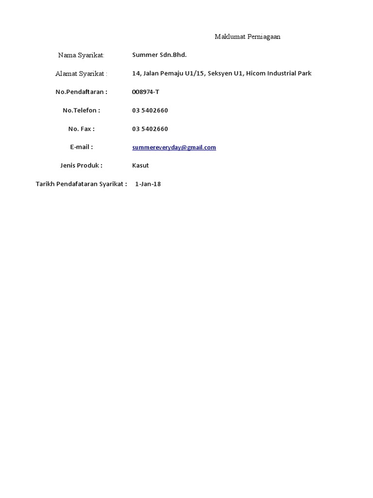 Acc Assignment STPM | PDF