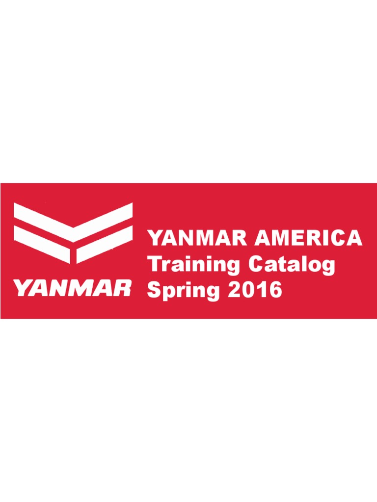 Dokumen - Tips Yanmar America Training Catalog Spring Yanmar America ...