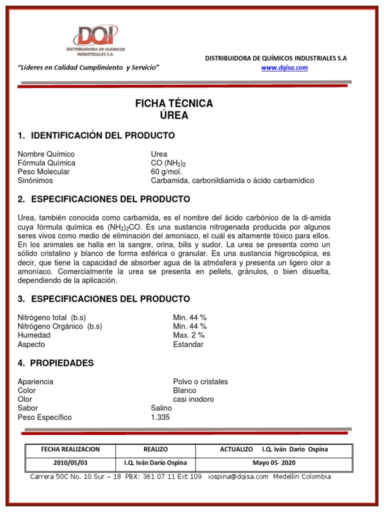 UREA-TECNICA | PDF