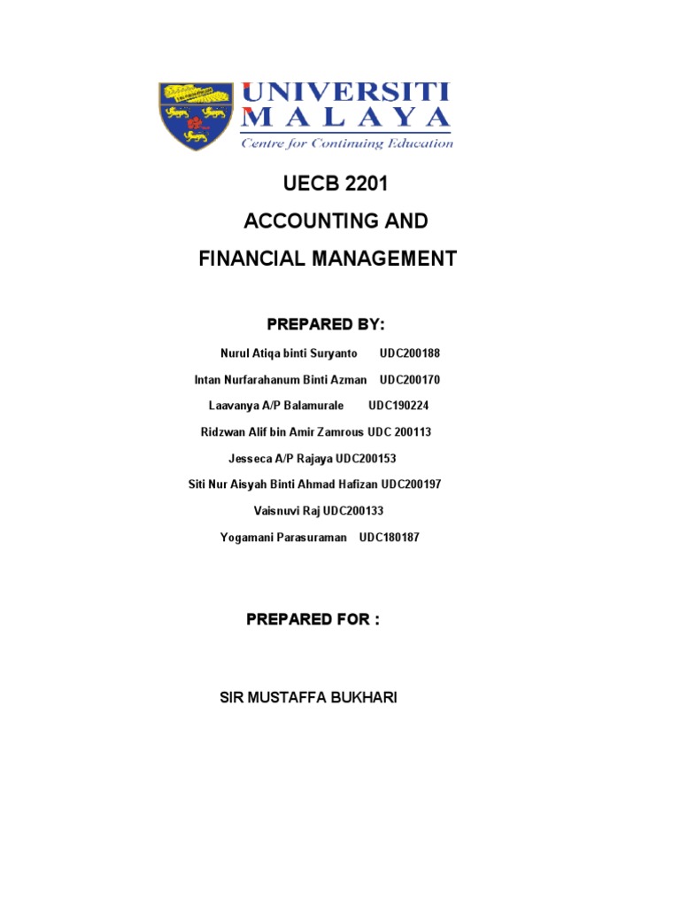 AFM Group Assignment | PDF