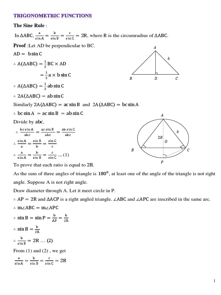 Imp Theorems Class 12 | PDF
