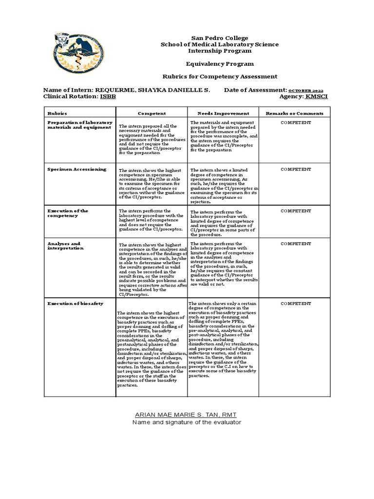 ISBB Equivalency-Merged | PDF | Laboratories | Medicine