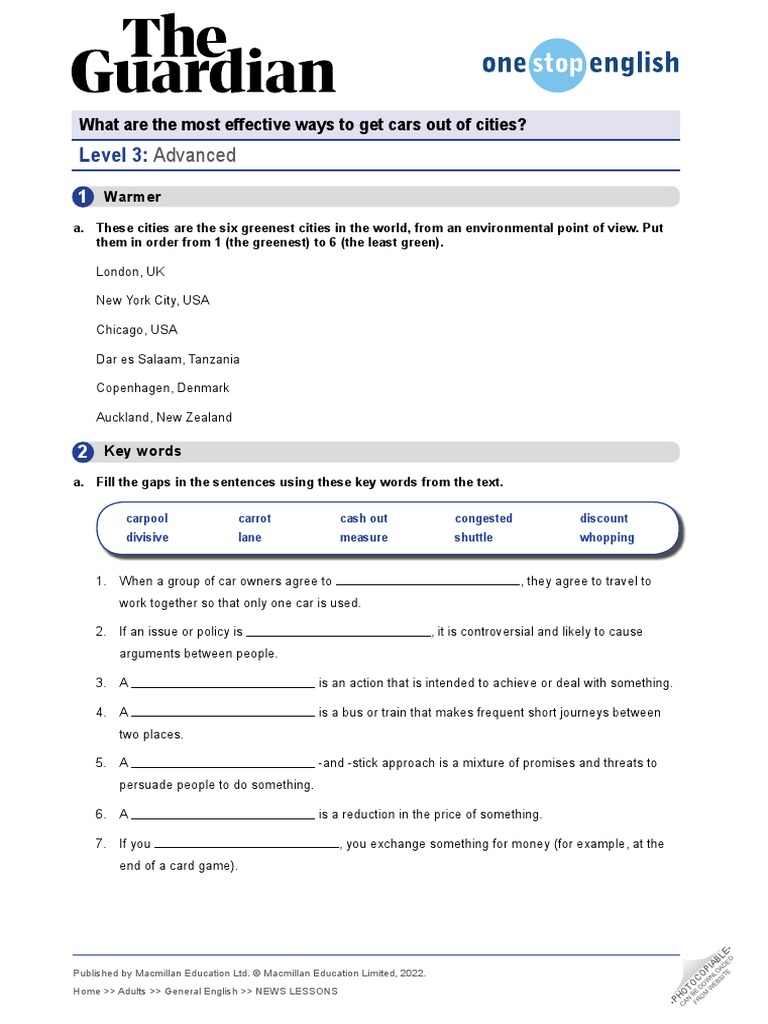 Guardian Cars and Cities | PDF | Public Transport | Commuting