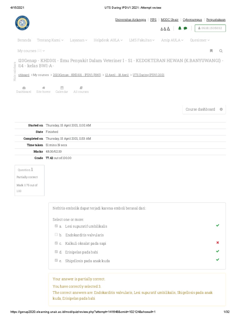 UTS Daring 2021 | PDF | Medical Specialties | Clinical Medicine