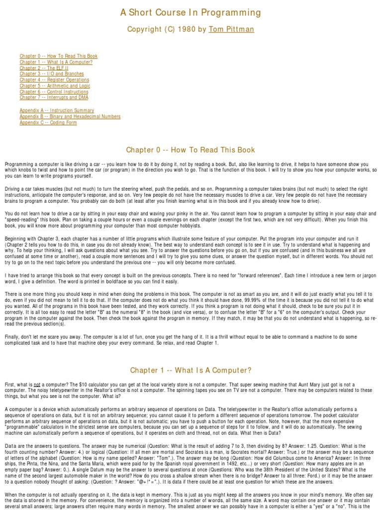 Cosmac Elf | PDF | Instruction Set | Computer Data Storage