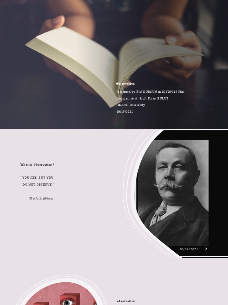 Observation | PDF | Validity (Statistics) | Sampling (Statistics)