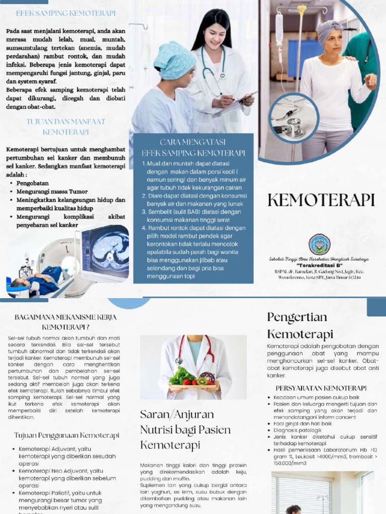 Leaflet Kemoterapi New | PDF