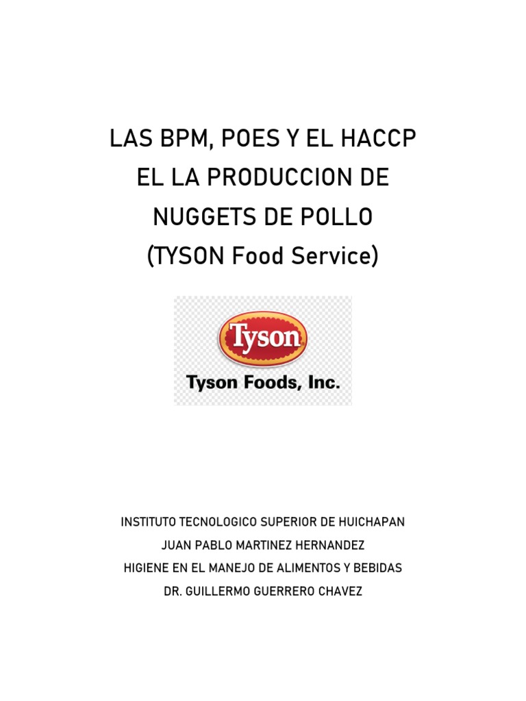 Nuggets Tyson Food Service | PDF