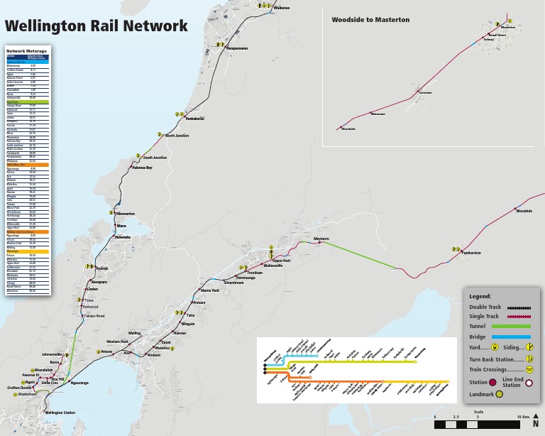 Wellington Rail Network Map PDF | PDF